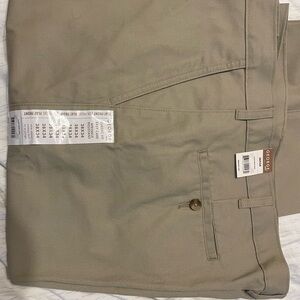 George | Pants | George Mens Flat Front Wrinkle Resistant Pants Nwt ...
